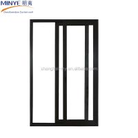 China Aluminum Clad Wood 3 Panel Patio Doors Low-E Tempered Glass Sliding Door 5mm+12A+5mm for sale