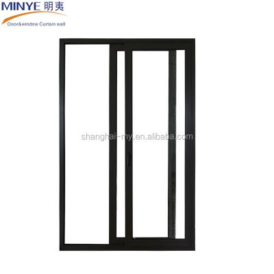 China Aluminum Clad Wood 3 Panel Patio Doors Low-E Tempered Glass Sliding Door 5mm+12A+5mm for sale