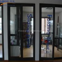 China Aluminum Clad Wood 3 Panel Patio Doors Low-E Tempered Glass Sliding Door 5mm+12A+5mm for sale