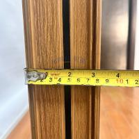 China Double Tempered Glass Hurricane Sliding Window with Magnetic Screen 5mm+12A+5mm for sale