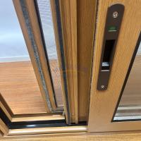 China Double Tempered Glass Hurricane Sliding Window with Magnetic Screen 5mm+12A+5mm for sale