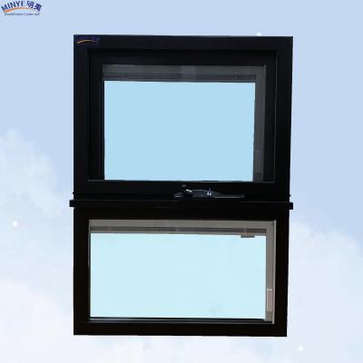 China Double Glazing Waterproof Awning Window Aluminum Profile Window for Soundproof Function for sale
