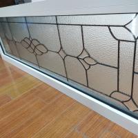 China Horizontal Opening Triple Glazed Black Panoramic Window for Floor To Ceiling View for sale