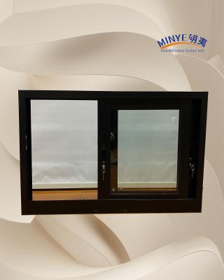 China Double Glass Aluminum Sliding Window Soundproof 30dB 4500Pa Wind Load for sale