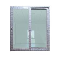 China Energy Efficient Double Tempered Glass UPVC PVC Sliding Windows for Patio 5mm 9A Argon for sale