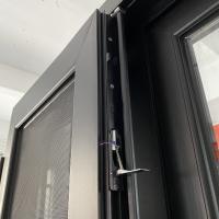 China Customized Double Open Door for French Casement Doors 5mm Tempered Glass 6063-T5 Aluminum for sale
