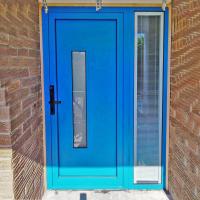 China Anti-Theft French Design Aluminum Alloy Front Entry Door 6063-T5 for Home Business for sale