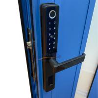 China Anti-Theft French Design Aluminum Alloy Front Entry Door 6063-T5 for Home Business for sale