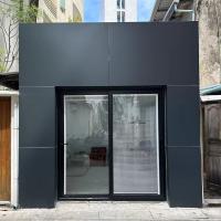 China Powder Coated Sliding Door Anti-Theft 6063-T5 Aluminum Home Office Use 5mm Double Tempered Glass for sale