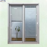China Powder Coated Sliding Door Anti-Theft 6063-T5 Aluminum Home Office Use 5mm Double Tempered Glass for sale