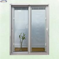 China Powder Coated Sliding Door Anti-Theft 6063-T5 Aluminum Home Office Use 5mm Double Tempered Glass for sale