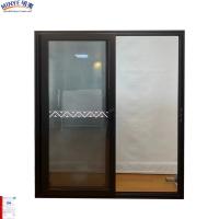 China Aluminum Sliding Glass Interior French Doors for Home Stackable and Postmodern Design for sale
