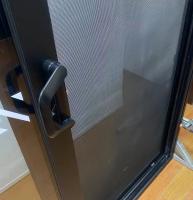 China Aluminum Sliding Glass Interior French Doors for Home Stackable and Postmodern Design for sale