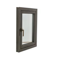 China Thermal Break Aluminum Tilt Turn Window 6063-T5 Waterproof Heat Insulation 30dB for sale