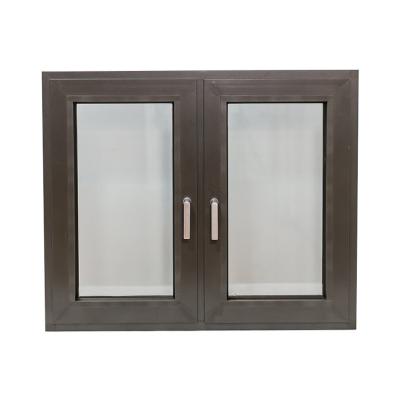 China Thermal Break Aluminum Casement Window 5mm Double Tempered Glass Custom Colors 6063-T5 for sale