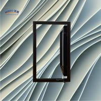 China Thermal Break Aluminum Casement Window Double Tempered Glass 5mm+12A+5mm Custom Sizes for sale