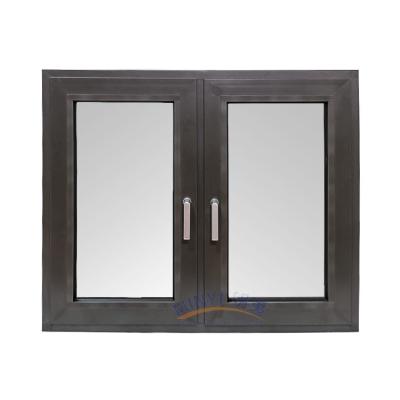 China Waterproof Aluminum Casement Window EPDM Sealing Double Tempered Glass 5mm 12A 5mm for sale