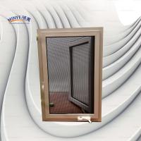 China Thermal Break Aluminum Casement Window 5mm Double Glazing Detachable Screen Custom Color for sale
