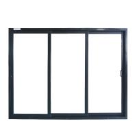 China Custom Aluminum Sliding Door Double Tempered Glass 5mm12A5mm Insulation Soundproof for sale