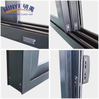 China Custom Aluminum Sliding Door Double Tempered Glass 5mm12A5mm Insulation Soundproof for sale