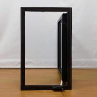 China Swing Style Modern Aluminum Glass Windows Heat Insulation Waterproof Hurricane Impact 5mm+12A+5mm Double Glazing for sale