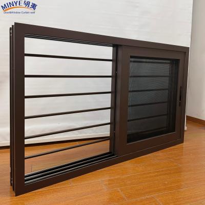 China Chinese Top Hardware Sliding Window 4500 Pa Wind Resistance 30 dB Sound Insulation for sale