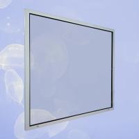 China Aluminum Frame Double Tempered Glass Black Picture Window 5mm+12A+5mm for Promotion for sale