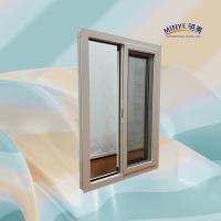 China Double Tempered Glass Sliding Aluminum Window with Frame Material and Power Coating for sale