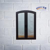 China Thermal Break Aluminum Casement Window Double Tempered Glass 5mm 12A 5mm European Design for sale