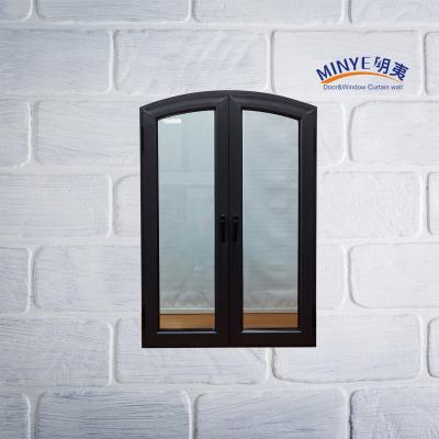 China Thermal Break Aluminum Casement Window Double Tempered Glass 5mm 12A 5mm European Design for sale