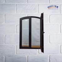 China Thermal Break Aluminum Casement Window Double Tempered Glass 5mm 12A 5mm European Design for sale