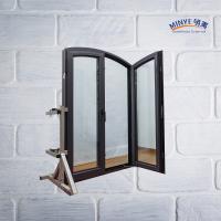 China Thermal Break Aluminum Casement Window Double Tempered Glass 5mm 12A 5mm European Design for sale