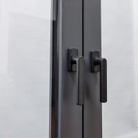 China Thermal Break Aluminum Casement Window Double Tempered Glass 5mm 12A 5mm European Design for sale