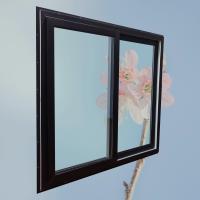 China Customized Double Glass Sliding Windows with Integrated Grills 5mm+12A+5mm Tempered Glass for sale