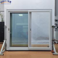 China Customized Double Glass Sliding Windows with Integrated Grills 5mm+12A+5mm Tempered Glass for sale