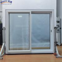 China Customized Double Glass Sliding Windows with Integrated Grills 5mm+12A+5mm Tempered Glass for sale