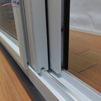 China Customized Double Glass Sliding Windows with Integrated Grills 5mm+12A+5mm Tempered Glass for sale
