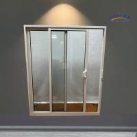 China Aluminum Sliding Door with 5mm+12A+5mm Double Tempered Glass and Fiberglass Screen for sale