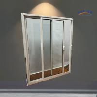 China Aluminum Sliding Door with 5mm+12A+5mm Double Tempered Glass and Fiberglass Screen for sale