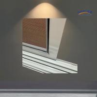 China Aluminum Sliding Door with 5mm+12A+5mm Double Tempered Glass and Fiberglass Screen for sale