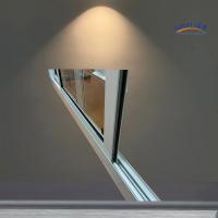 China Aluminum Sliding Door with 5mm+12A+5mm Double Tempered Glass and Fiberglass Screen for sale