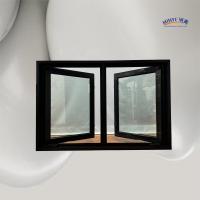 China Double Tempered Glass Aluminum Alloy Casement Window with Thermal Break 5mm+12A+5mm for sale
