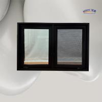 China Double Tempered Glass Aluminum Alloy Casement Window with Thermal Break 5mm+12A+5mm for sale