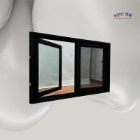 China Double Tempered Glass Aluminum Alloy Casement Window with Thermal Break 5mm+12A+5mm for sale