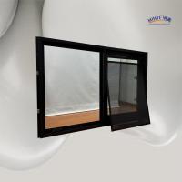 China Double Tempered Glass Aluminum Alloy Casement Window with Thermal Break 5mm+12A+5mm for sale