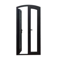 China Customized Aluminum Alloy Front Entry Casement Door 6063-T5 for Home and Commercial Use for sale