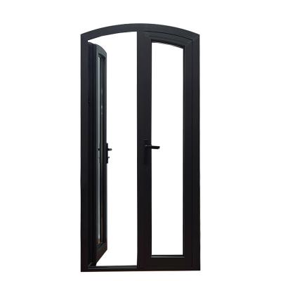 China Customized Aluminum Alloy Front Entry Casement Door 6063-T5 for Home and Commercial Use for sale