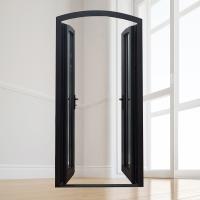 China Customized Aluminum Alloy Front Entry Casement Door 6063-T5 for Home and Commercial Use for sale