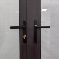 China Customized Aluminum Alloy Front Entry Casement Door 6063-T5 for Home and Commercial Use for sale