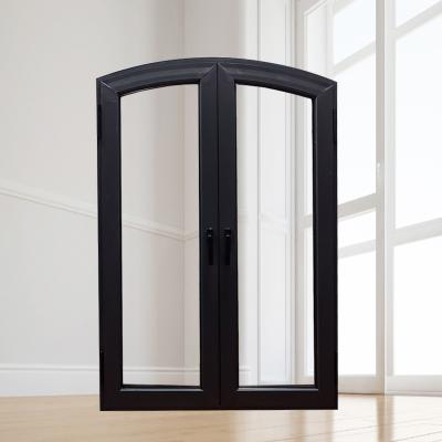 China Thermal Break Aluminum Casement Window Customized European Design 6063-T5 5mm+12A+5mm for sale